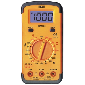 3-1/2 Digit 2000 Count Digital Multimeter